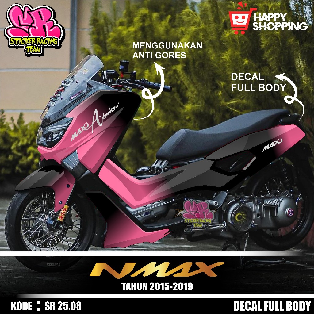 Jual COD Sticker Decal Full Body Yamaha Nmax Lama Old 2015 2016 2017 ...