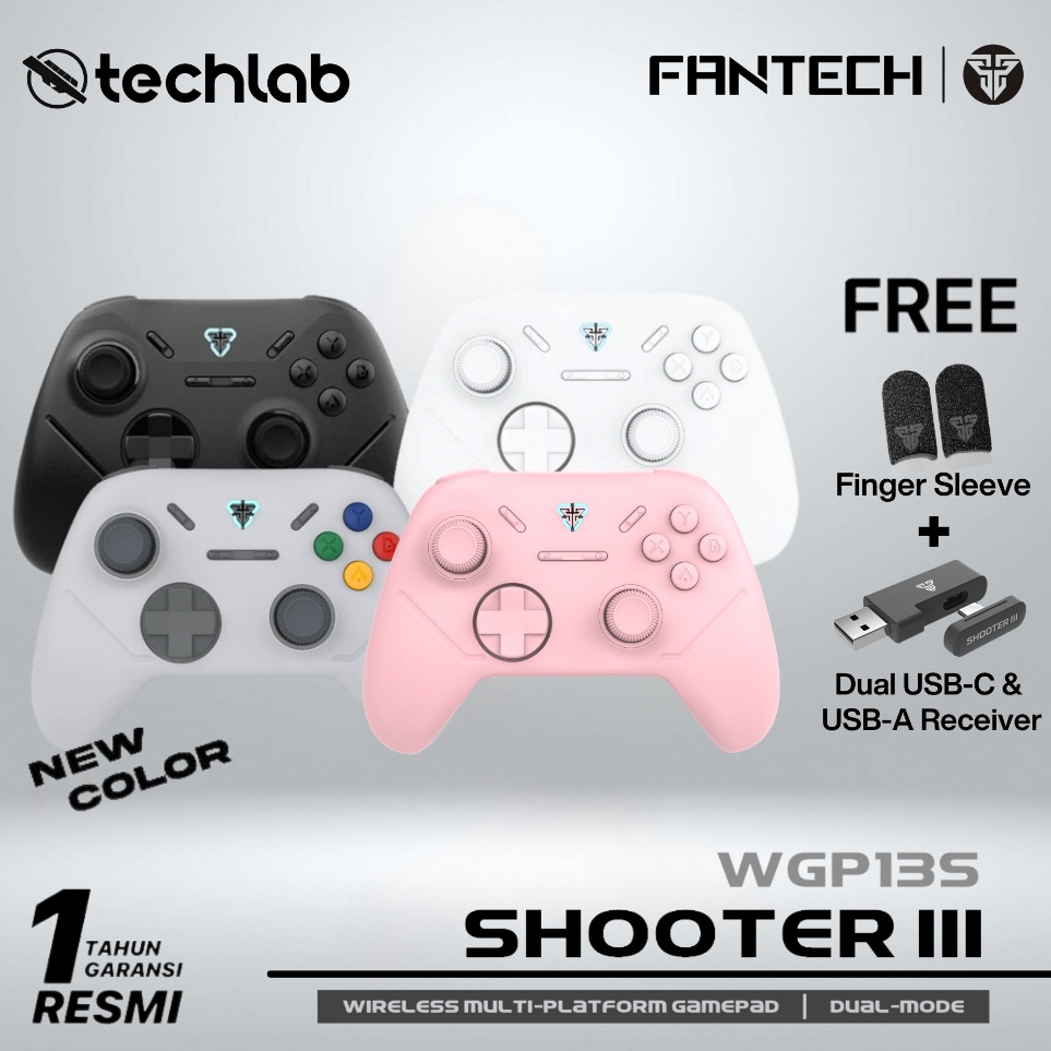 Jual Super Fantech WGP13s WGP 13s Shooter III Hall Effect Gamepad ...