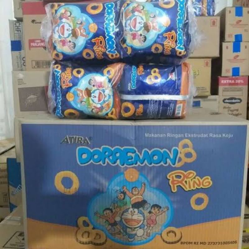 Jual CIKI DORAEMON RING BERHADIAH ( 1PACK ISI 10) | Shopee Indonesia