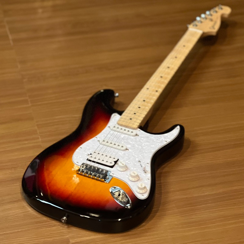 Jual GITAR ORIGINAL DIFERGIO HSS,GITAR ELEKTRIK STRATOCASTER SUNBURST ...