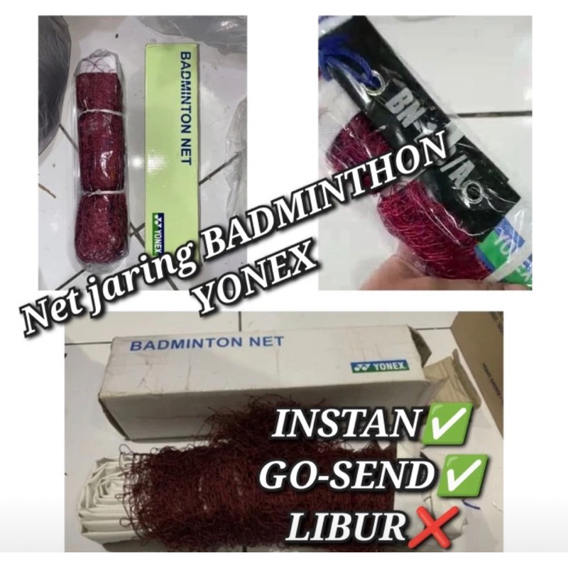 Jual JARING NET BADMINTON YONEX || jaring badminton yonex murah go ...