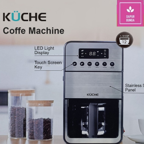 Jual Mesin Kopi Kuche Coffee Machine K-198 - Coffee Maker Otomatis ...