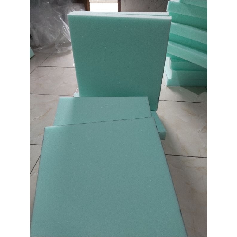 Jual busa alas duduk/alas lesehan ukuran 50x50x10cm busa ijo | Shopee ...