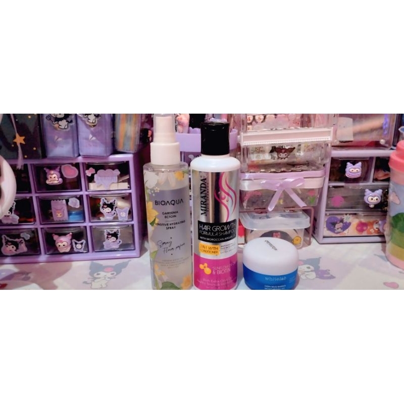 Jual FACEMIST BIOAQUA GARDENIA ECTOIN + WHITELAB CERA-MUG BARRIER ...