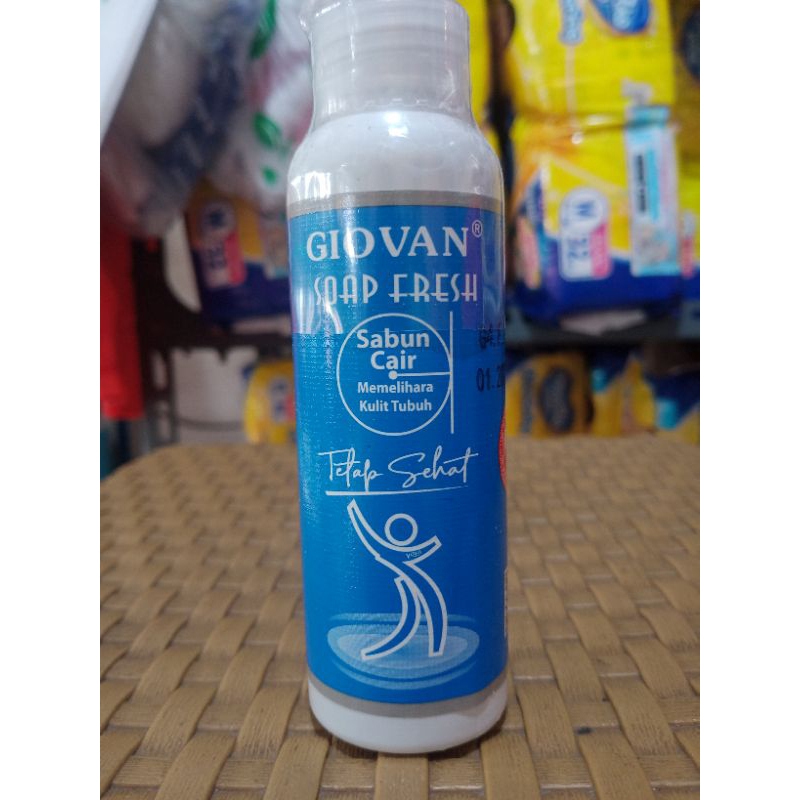 Jual GIOVAN soap fresh sabun cair (90ml) | Shopee Indonesia