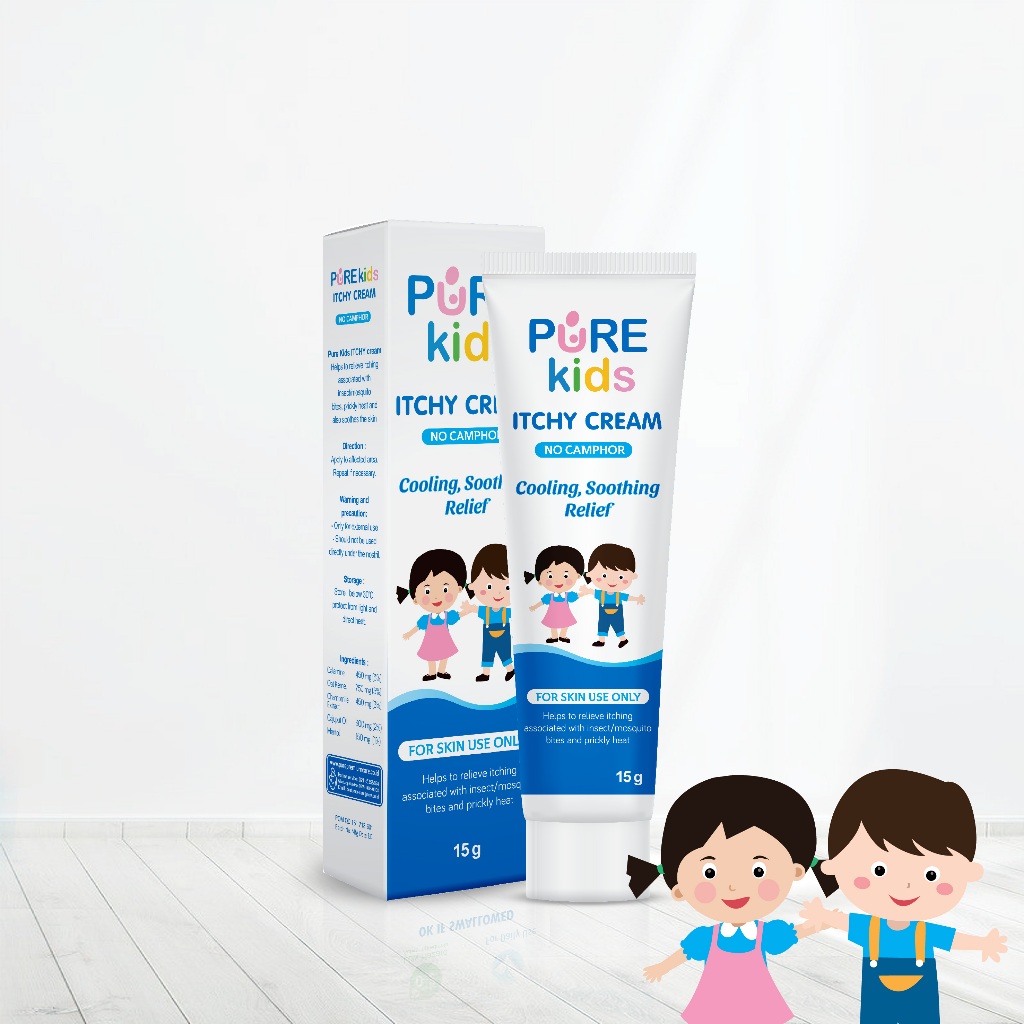 Jual Pure Kids Itchy Cream / Salep Gatal 15 gram | Shopee Indonesia