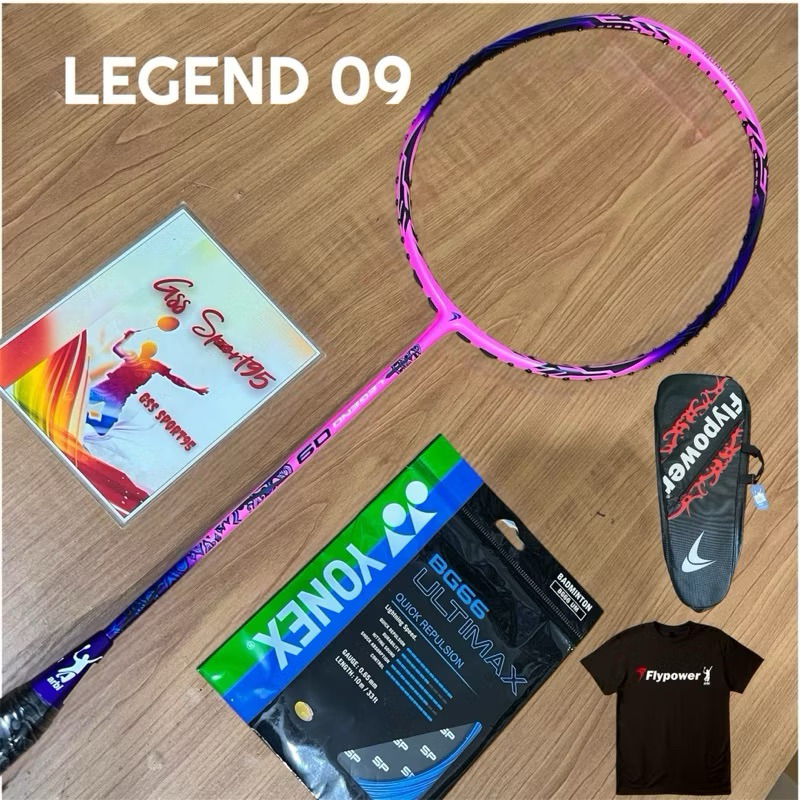 Jual RAKET BADMINTON FLY POWER LEGEND 09 ORIGINAL | Shopee Indonesia
