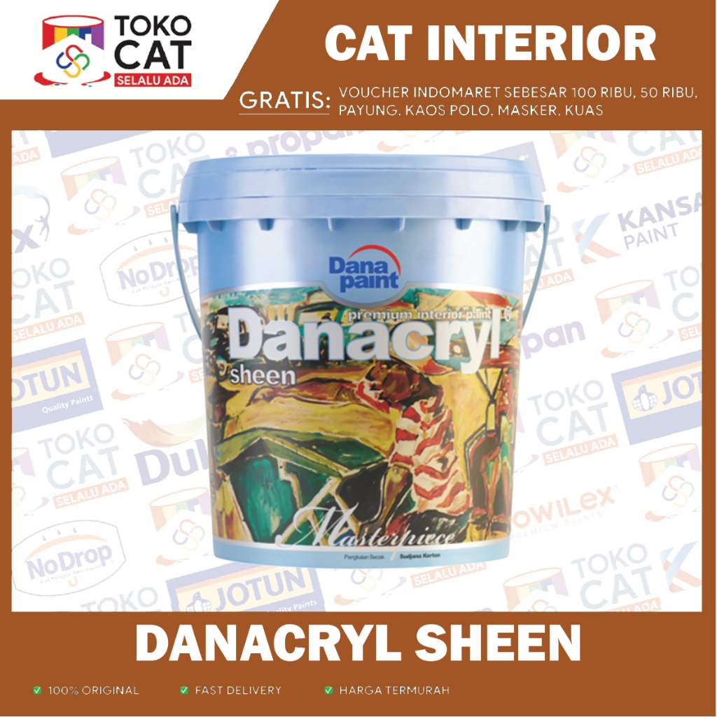 Jual Cat Tembok Interior | DANACRYL SHEEN DANAPAINT TINTING (Bisa ...