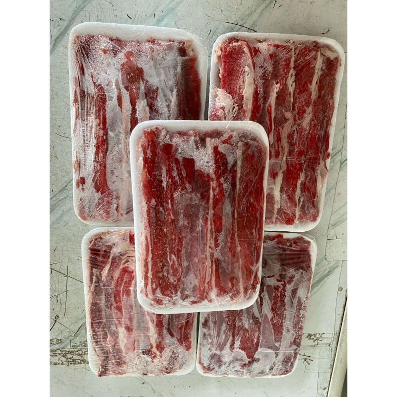Jual Shortplate Beef Slice AUS Daging Sapi Slice Premium 500gr | Shopee ...