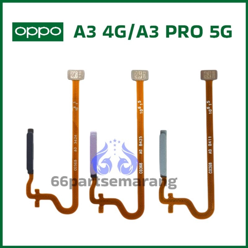 Jual Flexibel Flexible Fingerprint Sidik Jari Power On Off Oppo A3 4G / A3 Pro 5G New | Shopee ...