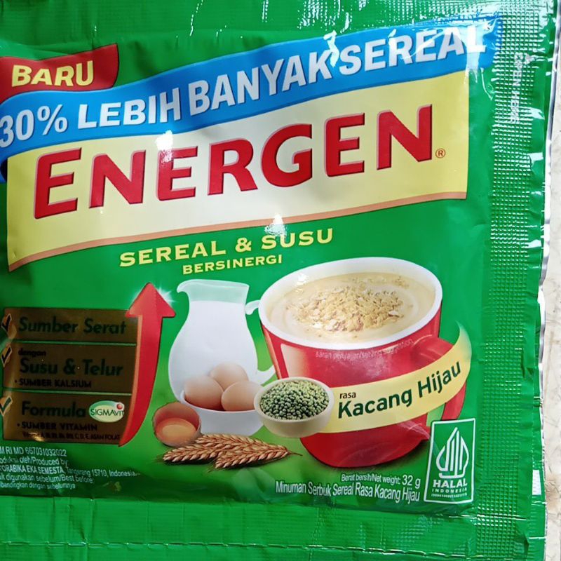 Jual Energen kacang hijau renceng | Shopee Indonesia