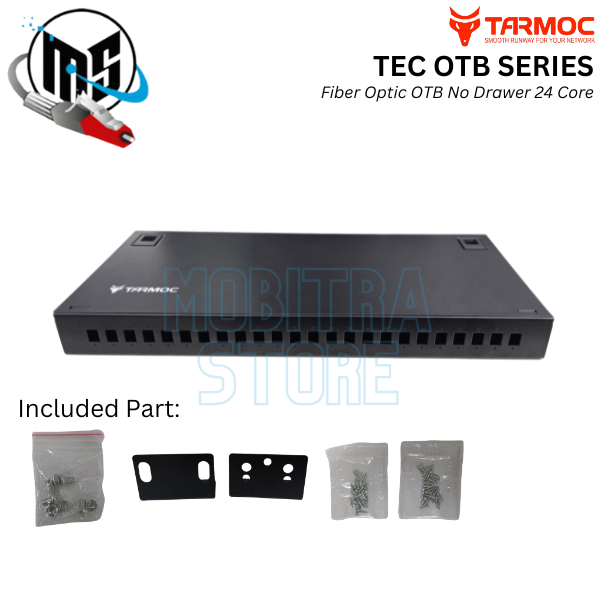 Jual Fiber Optic OTB 24 Core SC | 1U no Drawer ODF OTB 24 Core Kosong ...