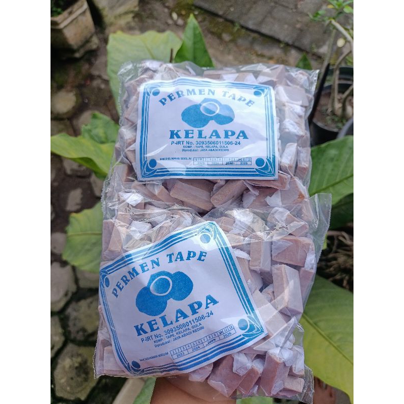Jual permen tape cap kelapa kemasan 1/2kg | Shopee Indonesia