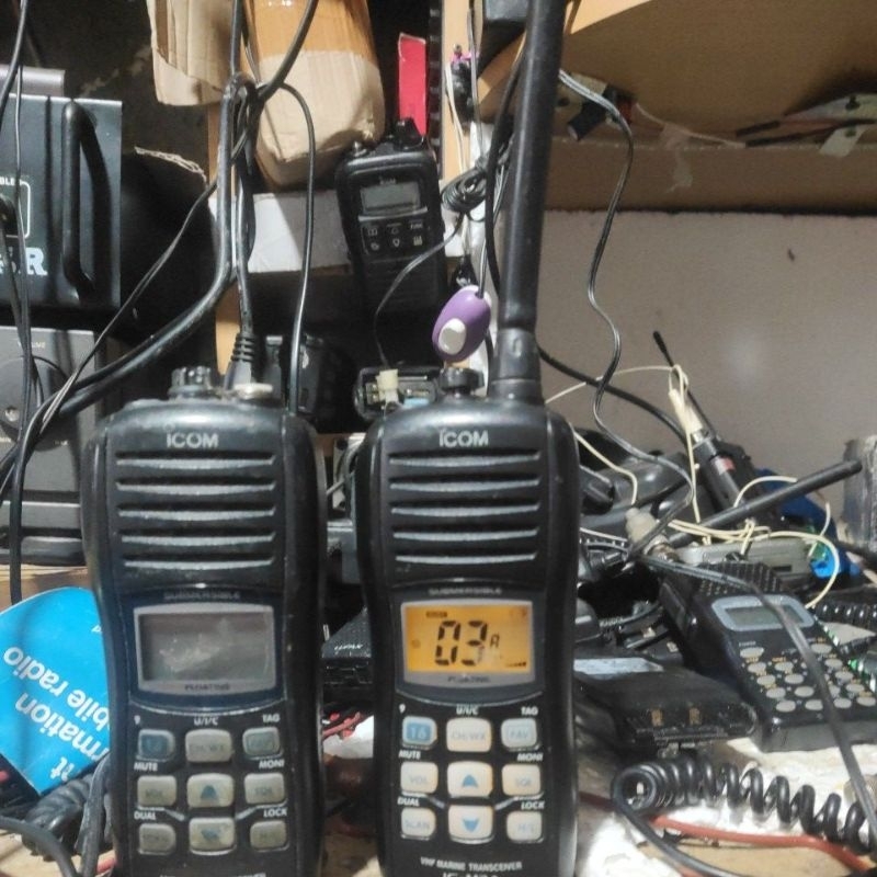 Jual HT VHF MARINE TRANSCEIVER ICOM IC-M34 VHF MARINE ICOM IC M34 | Shopee Indonesia