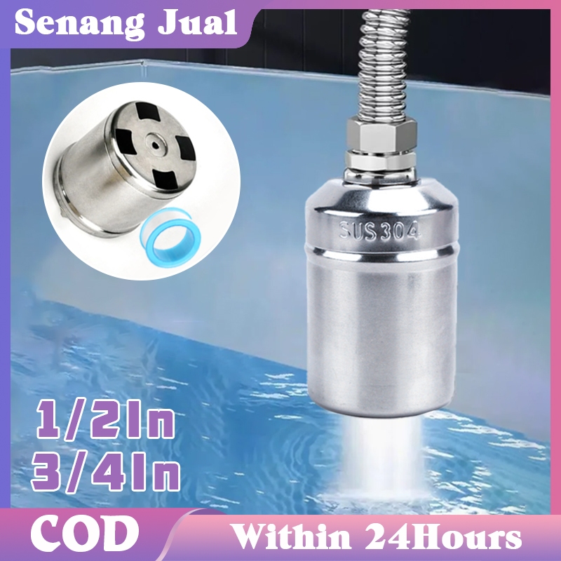 Jual Kran Otomatis Tandon Air / Katup Baja Tahan Karat / Onda Pelampung ...