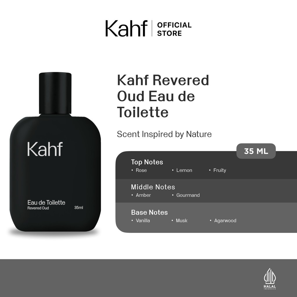 Jual Kahf Revered Oud Eau de Toilette 35 ml | Shopee Indonesia