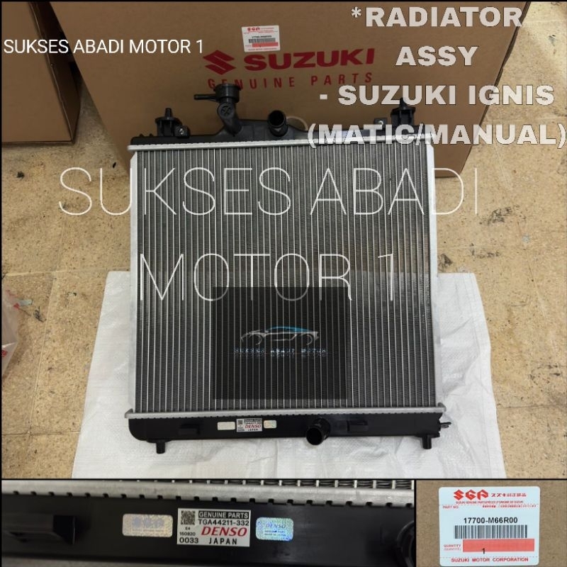Jual RADIATOR ASSY SUZUKI IGNIS ORIGINAL DENSO JAPAN | Shopee Indonesia