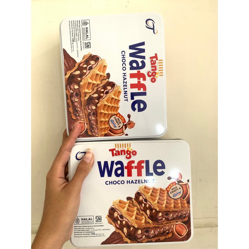 Jual Waffle Tango Kaleng kemasan 105gr MURAH | Shopee Indonesia