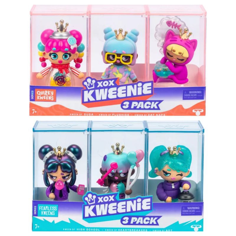 Jual XOX kweenie 3 pack premium figure and display case original ...