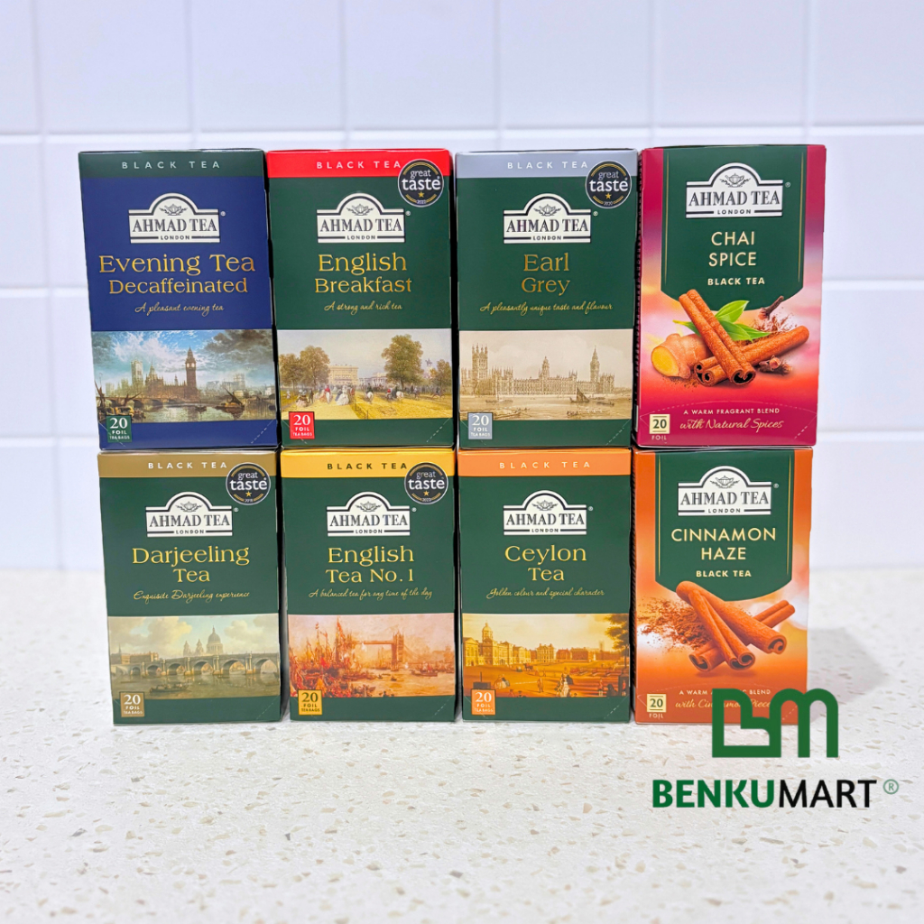 Jual Ahmad Tea All Variants - 40gr | Black Tea - 20 Tea Bags | Shopee ...