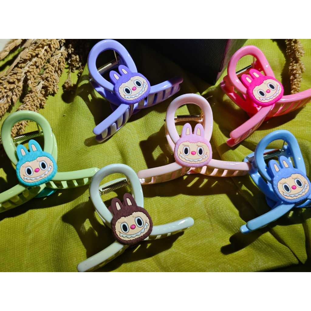 Jual Jepitan Rambut Karakter Labubu Jepit Jedai Anak Karakter Fashion ...