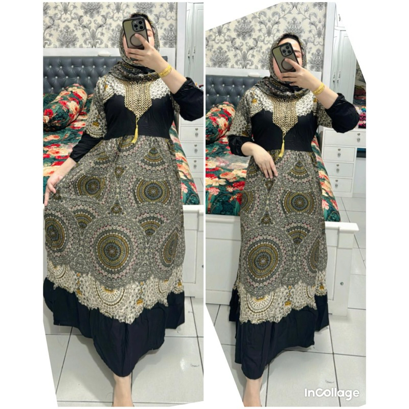 Jual DASTER SULTAN KIRANA RENDA KINCIR Set Hijab | Shopee Indonesia