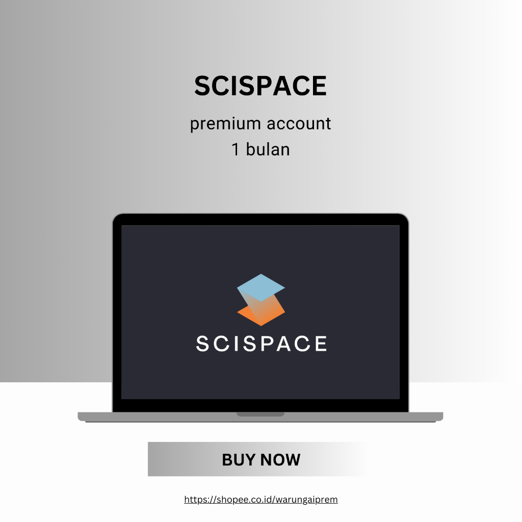 Jual Scispace AI Premium | Full Garansi | Support Full 24 jam | Shopee Indonesia