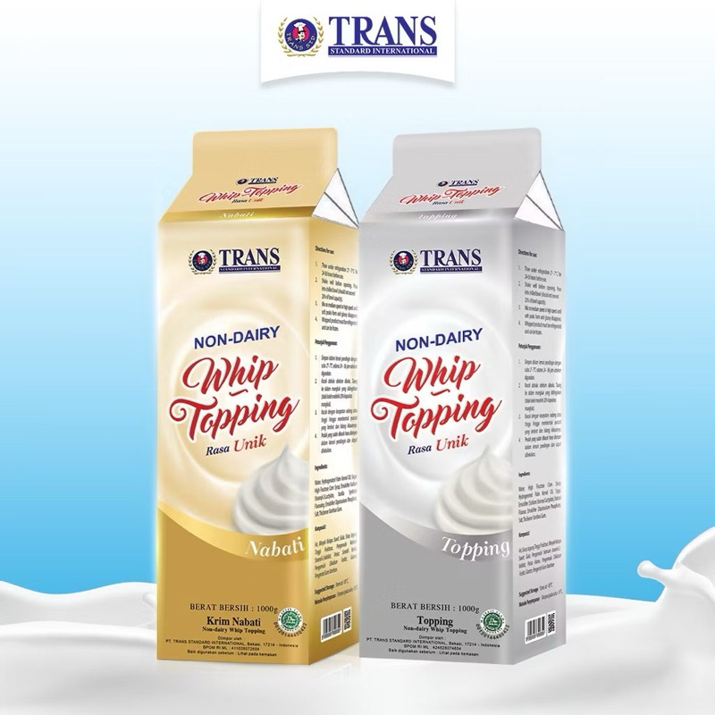 Jual TRANS SILVER Whipping Cream 1L | Shopee Indonesia