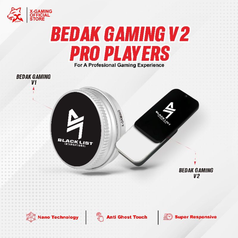 Jual X Gaming - Powder Bedak Game Anti Slip Licin Responsif Premium ...