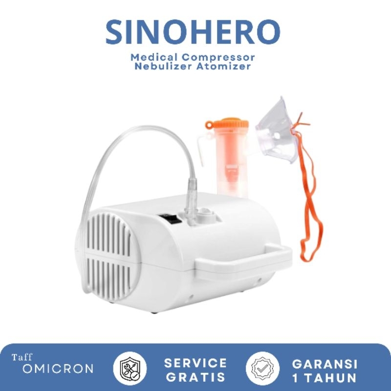 Jual Nebulizer Uap Compressor Alat Terapi Pernapasan Asma Batuk Pilek Untuk Anak Dewasa | Shopee ...