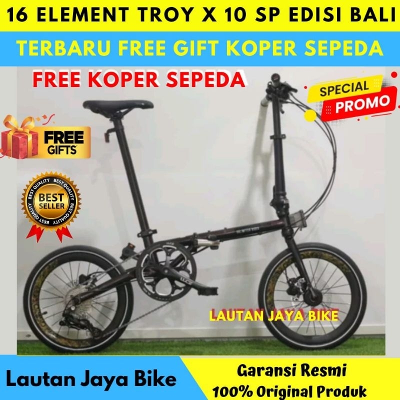 Jual Sepeda Lipat Element Pikes Gen 2 Central Java Edisi Wonderful ...