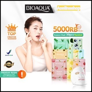 Jual BIOAQUA Sheet mask 10X The Effect masker wajah Whitening / Anti-Aging / Repair ...