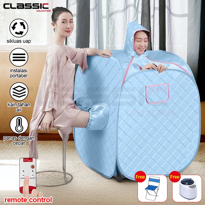 Jual kotak sauna / Portable Steam Sauna Alat Pelangsing Tubuh / Alat ...