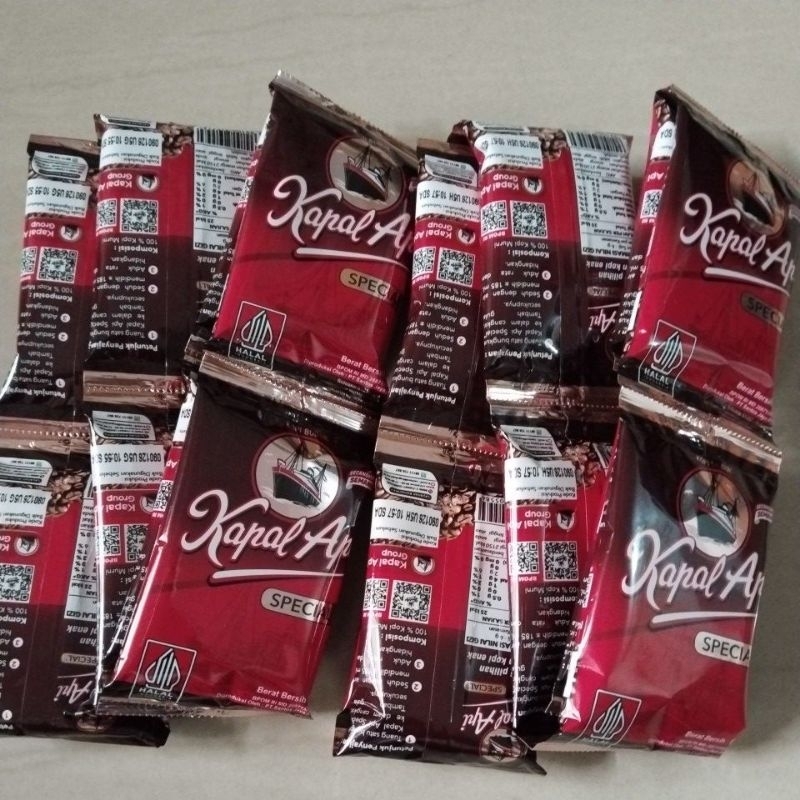 Jual Kapal Api Special mini, kopi tanpa gula 1 renteng 10 pcs | Shopee ...