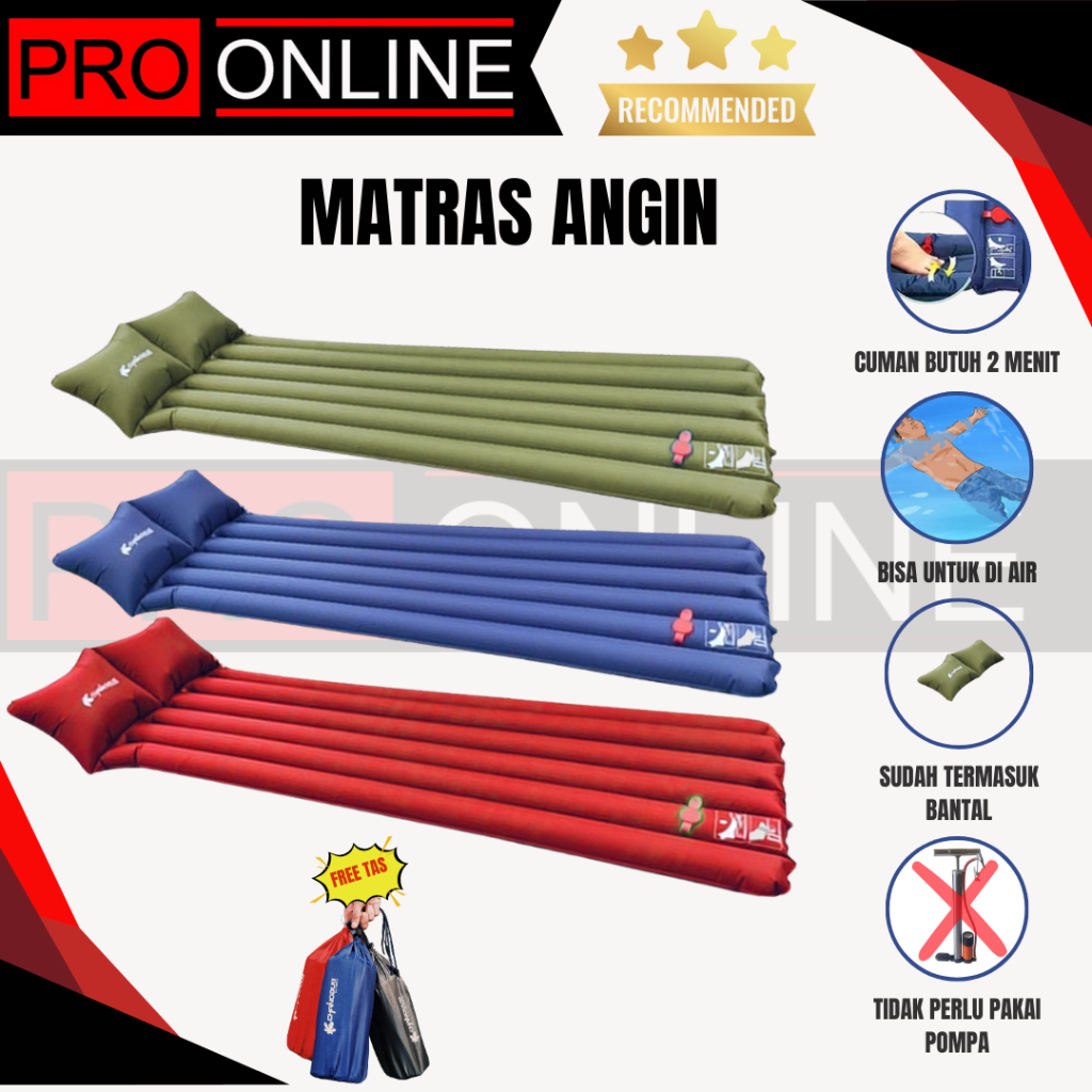 Jual Matras Angin/Matras Air/Matras Camping/Matras travel/Matras Tidur ...