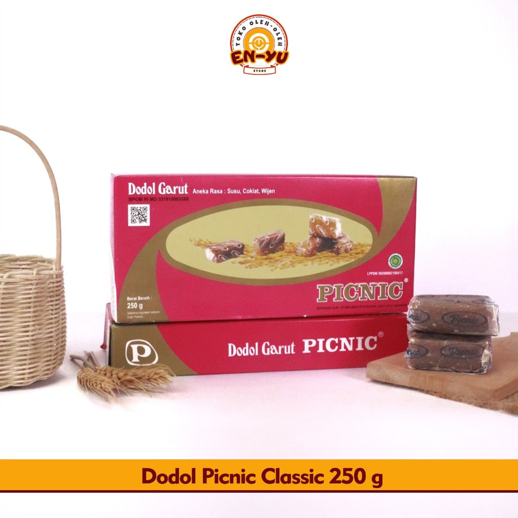 Jual Dodol Garut Asli 250 Gram Berkualitas Original - PICNIC Classic 250 Gram | Shopee Indonesia
