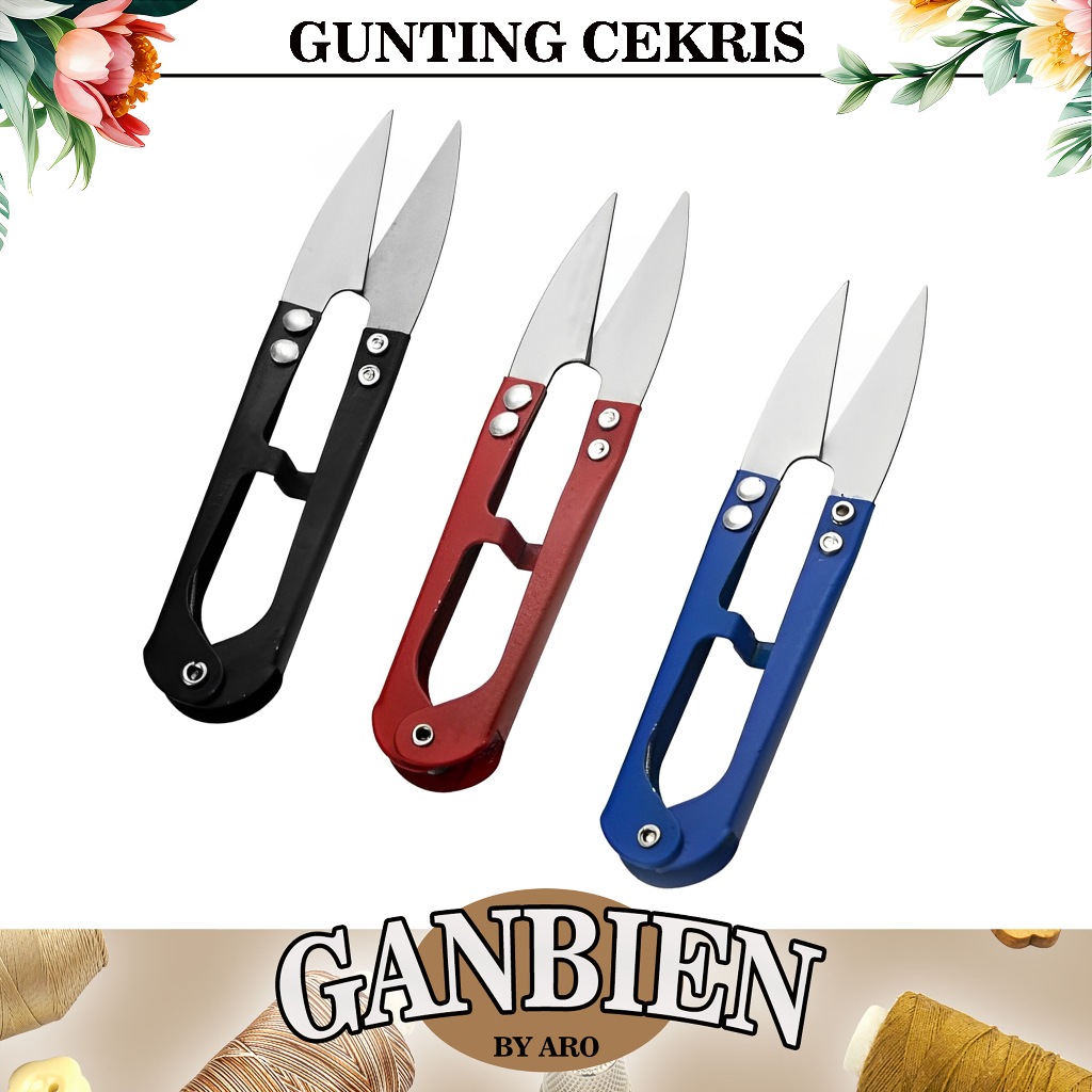 Jual Gunting Cekris / Gunting Benang Jahit / Gunting Kecil Tajam ...