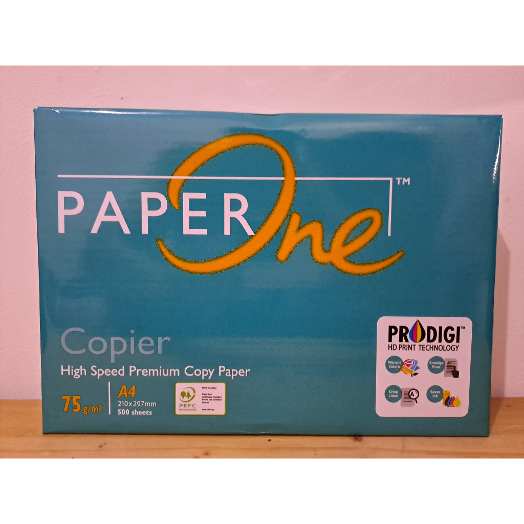 Jual PaperOne A4 75gr Copier (1 RIM 500 lembar) Kertas HVS A4 Kertas ...