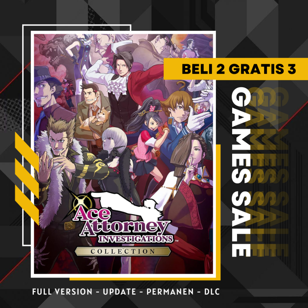 Jual ACE ATTORNEY INVESTIGATIONS COLLECTION - GAME PC - GAME LAPTOP ...