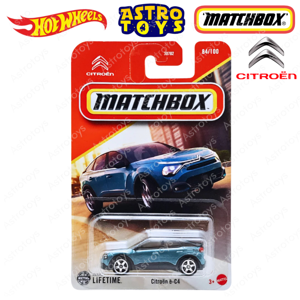 Jual Matchbox Citroen E C4 Warna Biru Diecast Mobil Original Mattel ...