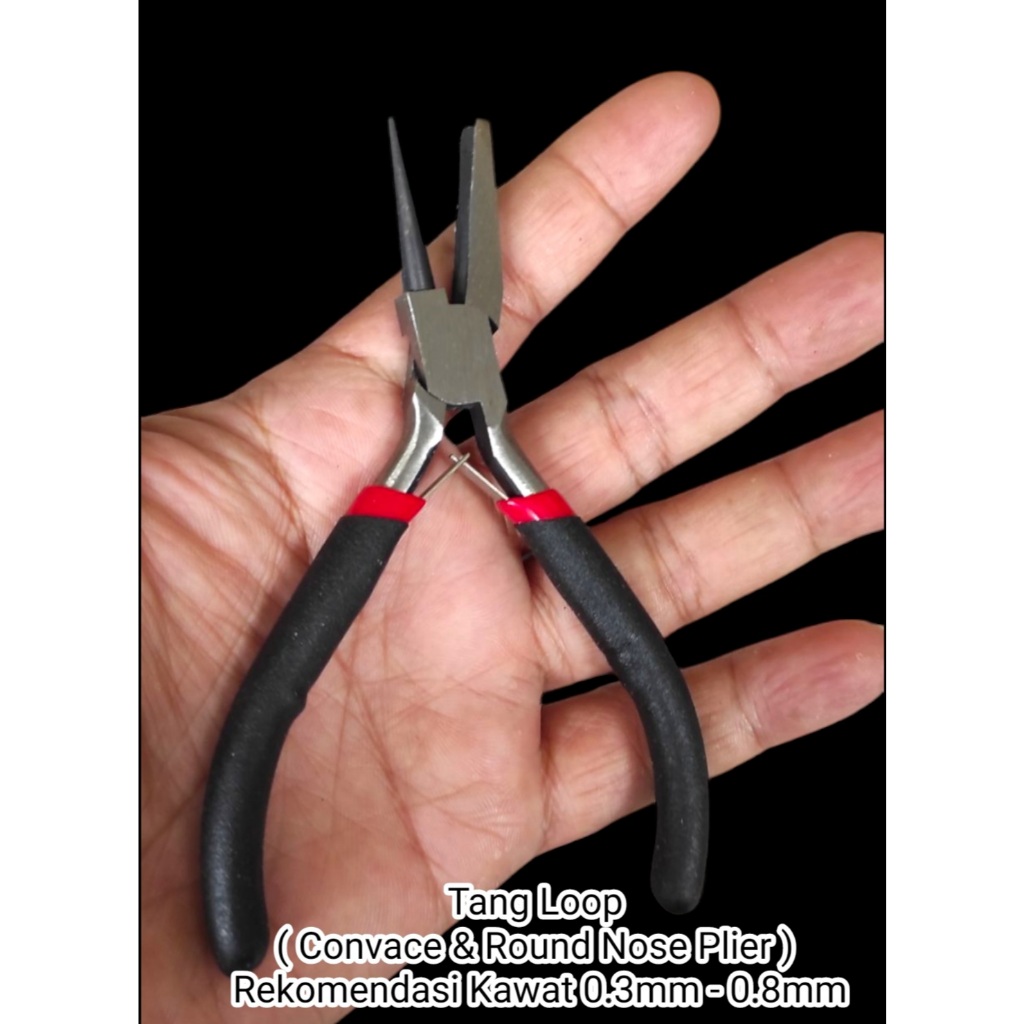 Jual TANG LOOP (Concave & Round Nose Pliers) Tang Untuk Membulatkan Kawat | Shopee Indonesia