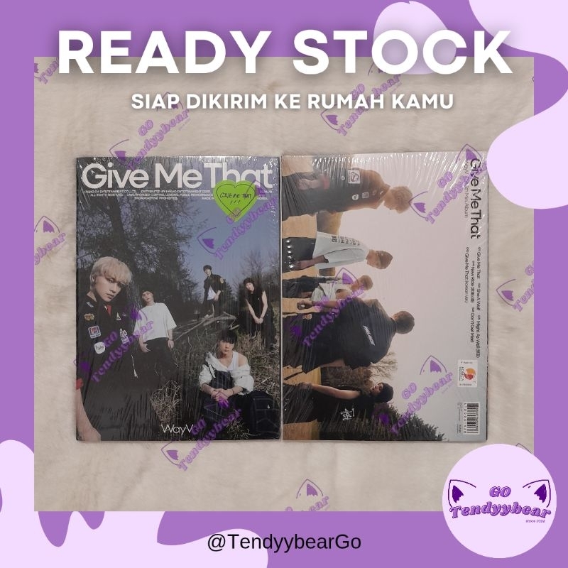 Jual [READY] SEALED ALBUM WAYV - GIVE ME THAT PHOTOBOOK A VER | Shopee ...