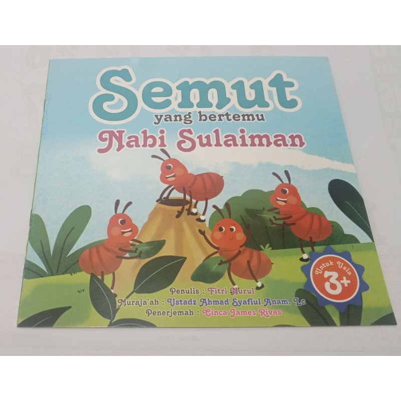 Jual Buku cerita semut yang bertemu nabi Sulaiman | Shopee Indonesia