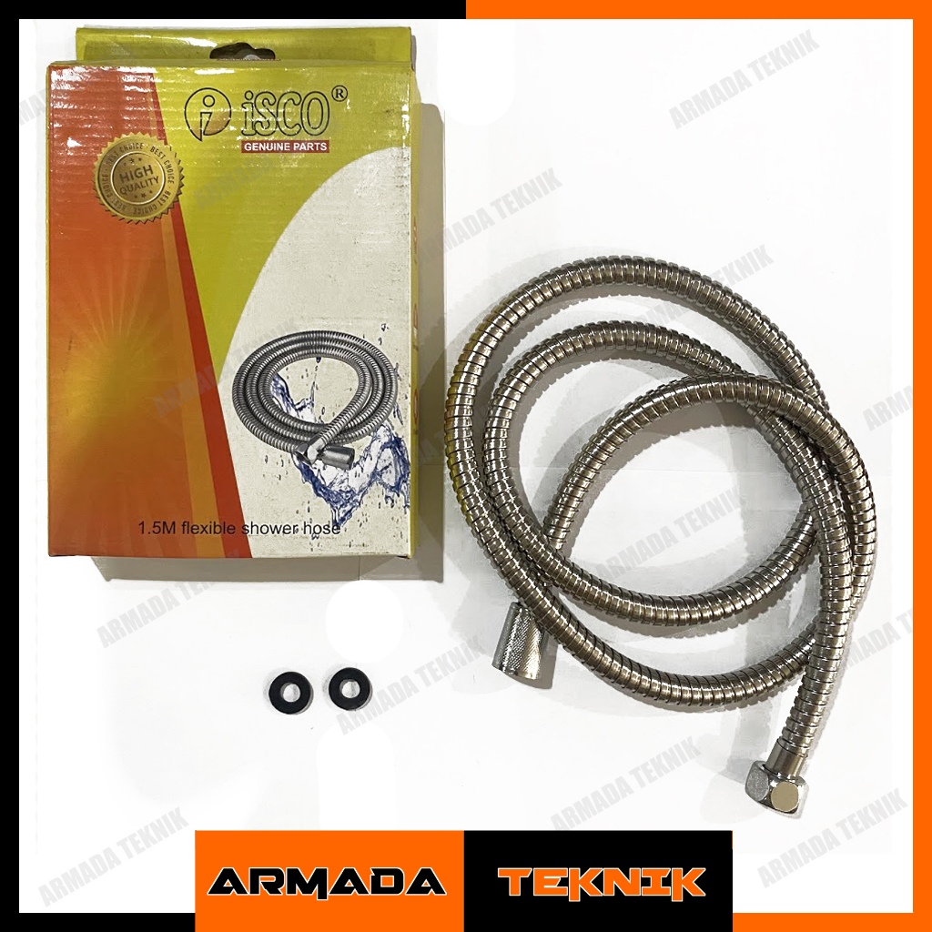 Jual Selang Fleksibel Anyam Drat Stainless Universal / Selang Flexible ...