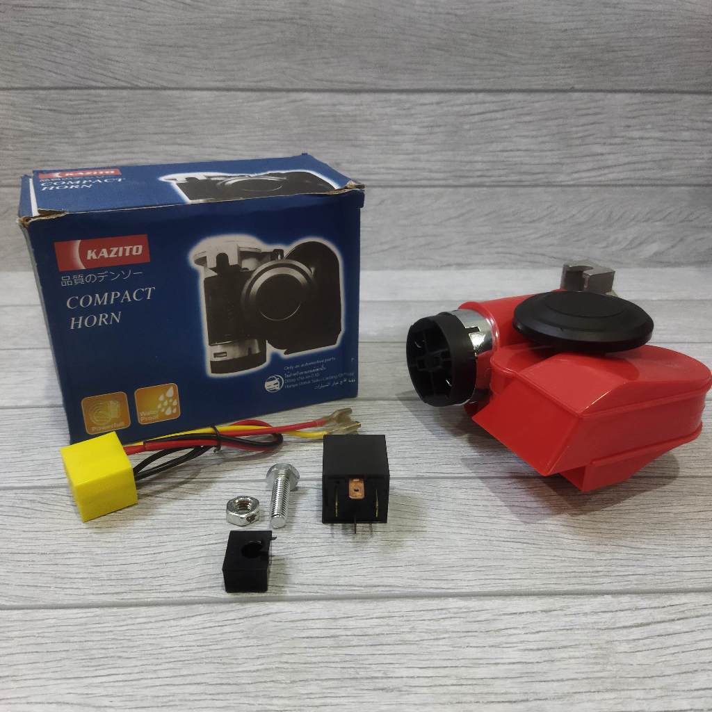 Jual Klakson Kapal KAZITO Nautilus Angin Dinamo Klakson Waterproof ...