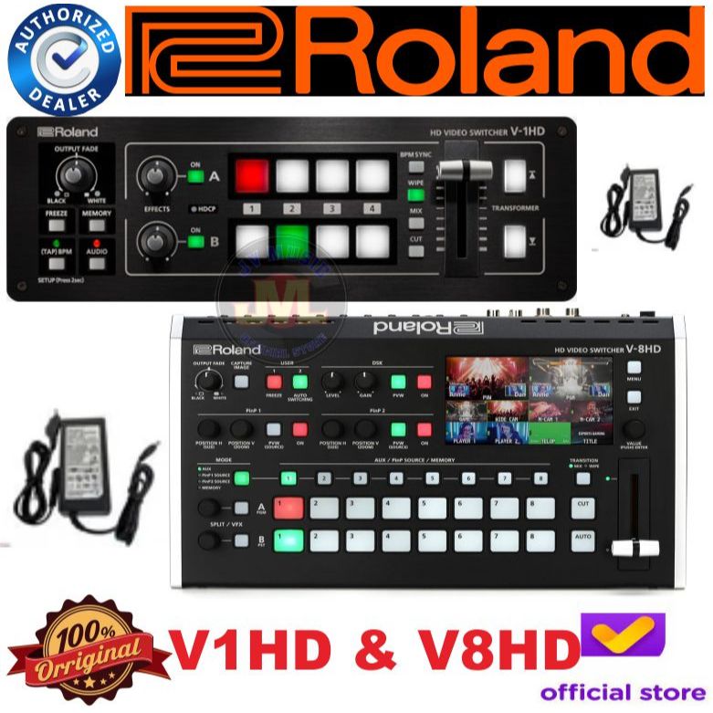 Jual Roland V8HD V1HD HDMI Video Switcher Roland V-8HD V8-HD V1-HD V ...