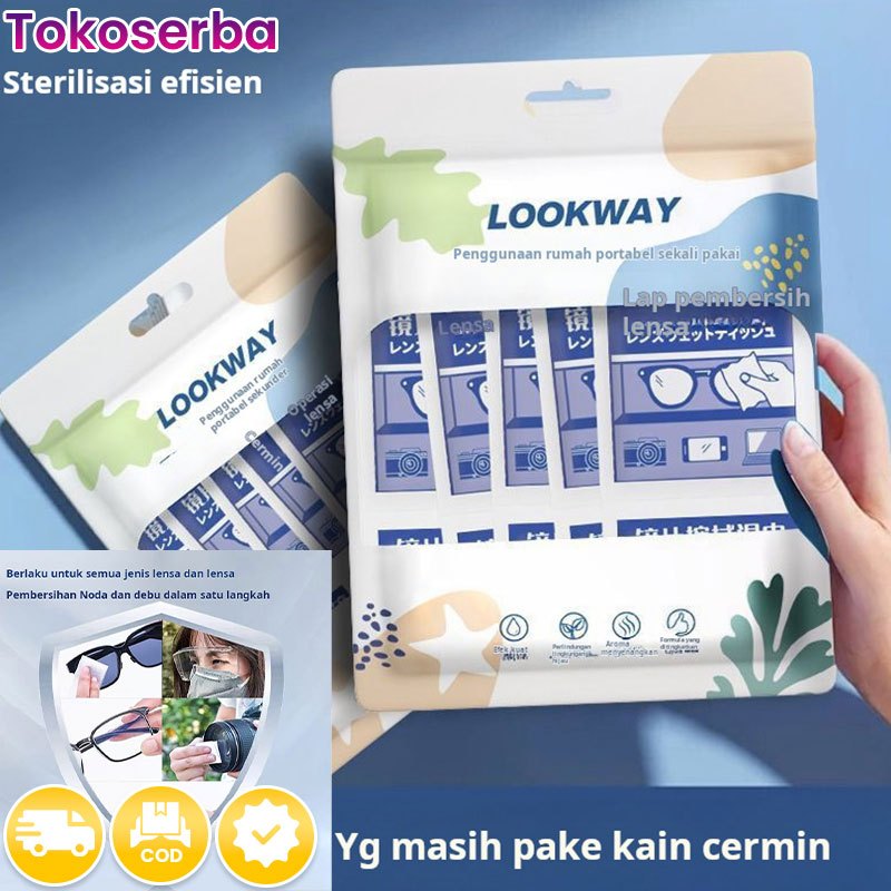Jual Tisu basah kacamata kain kacamata sekali pakai kain pembersih ...