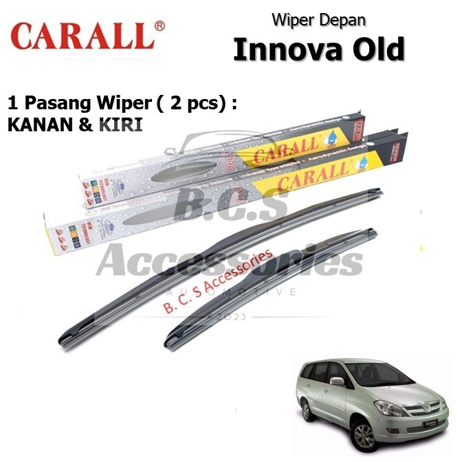 Jual Wiper Kaca Depan Mobil TOYOTA INNOVA Hybrid Premium Carall | Shopee Indonesia