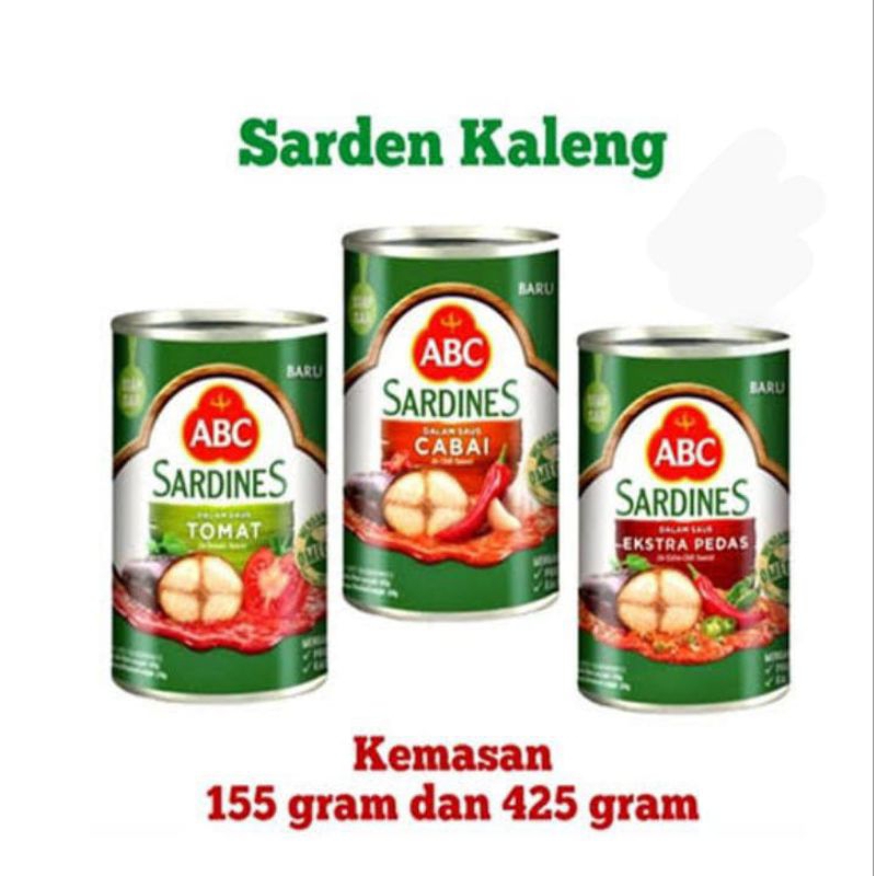 Jual [Isi 2 PCS] ABC Sardines/Sarden ABC Murah/ Extra Pedas/Chili ...