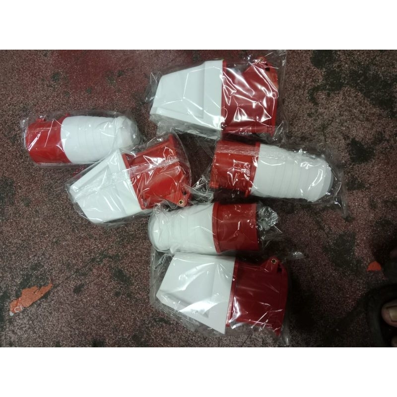 Jual plug socket 32 ampere 3 phase 4 pin 1 set(cewek/cowok) | Shopee ...